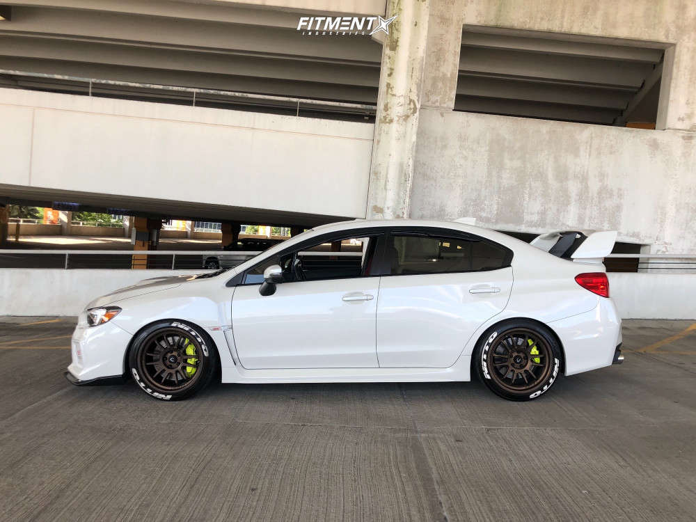 2019 Subaru WRX STI Base with 18x9 Cosmis Racing XT-206R and Nitto ...