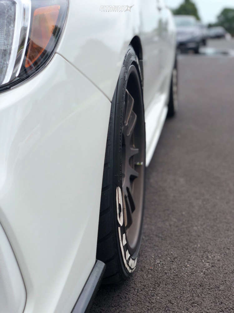 2019 Subaru WRX STI Base with 18x9 Cosmis Racing XT-206R and Nitto 245x40 on Coilovers | 784139 ...