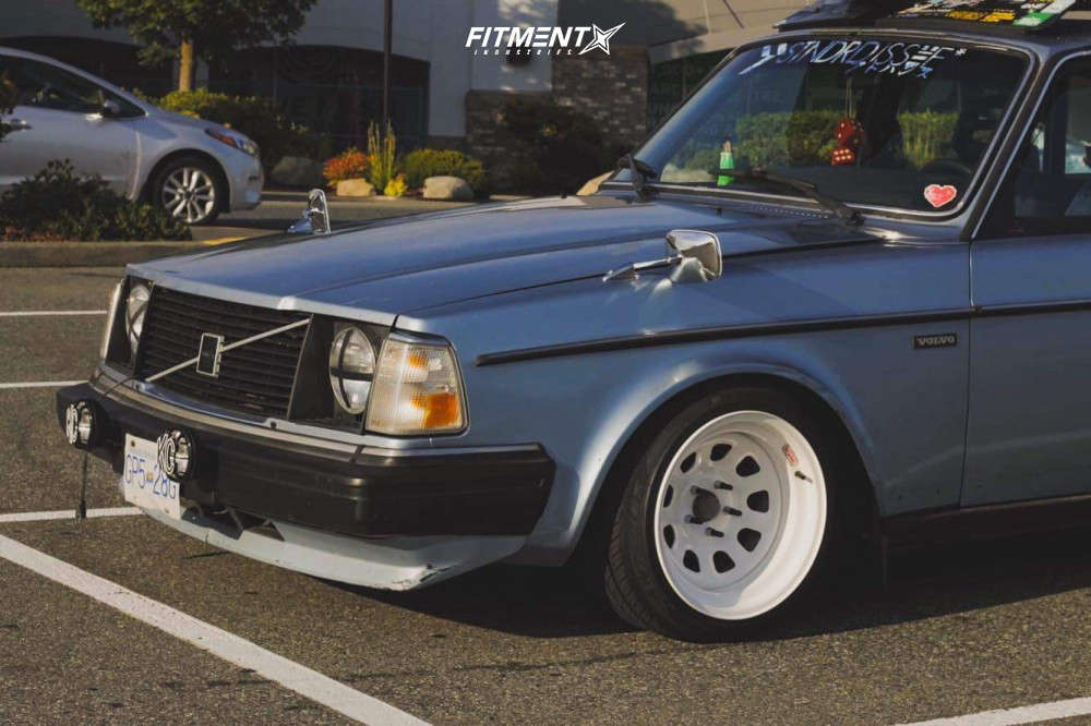 1989 Volvo 244 DL with 16x10 Diamond Racing Pro Street and Antares ...