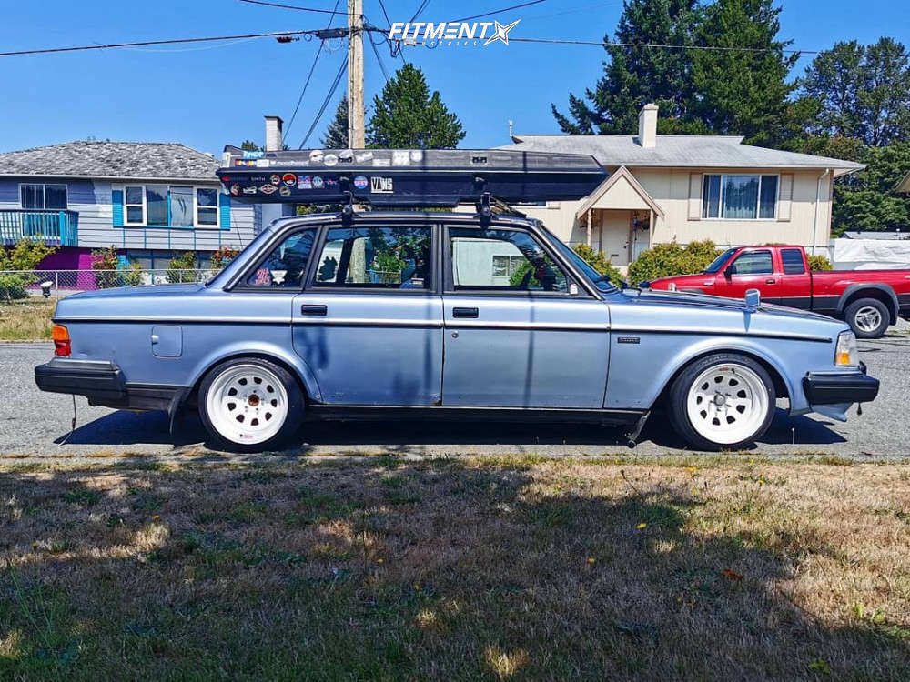 1989 Volvo 244 DL with 16x10 Diamond Racing Pro Street and Antares ...