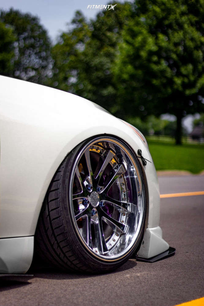 2008 INFINITI G37 Sport with 19x9 Weds Lxz and Achilles 215x35 on Air ...