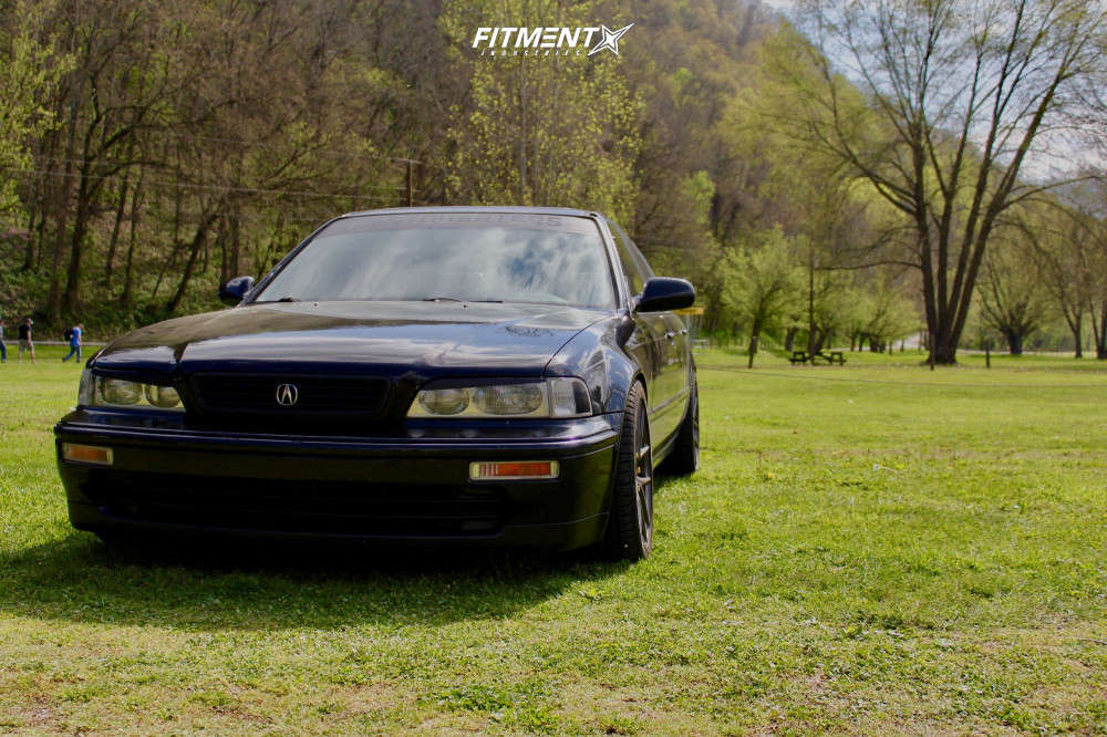 1995 Acura Legend LS with 17x8 Niche Targa and Michelin 245x45 on ...