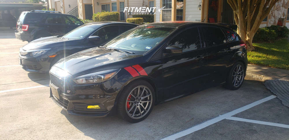 2018 Ford Focus ST with 18x8 Konig Oversteer and Goodyear 235x40 on ...