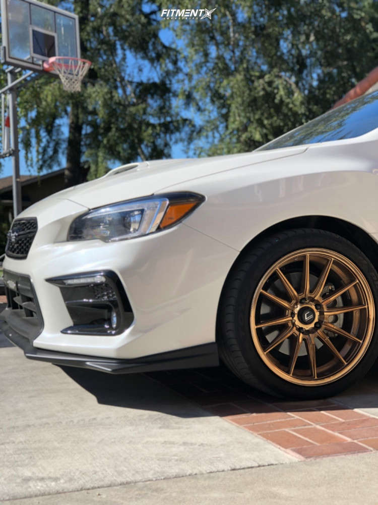 2018 Subaru WRX Limited with 18x9.5 Cosmis Racing R1 and Toyo Tires ...