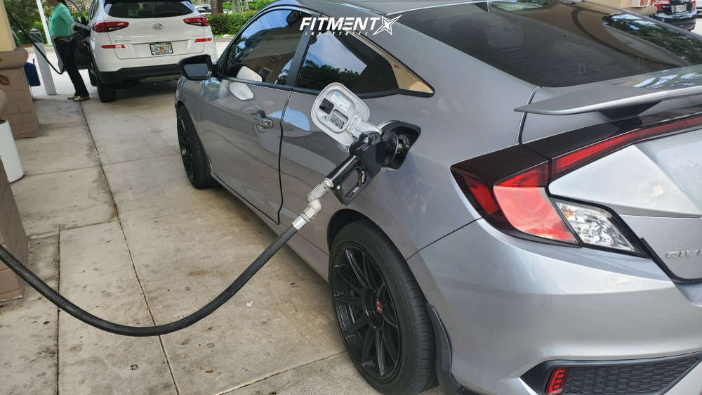 2017 Honda Civic Si with 18x8.75 XXR 527 and Goodyear 235x40 on Stock Suspension | 786078 ...