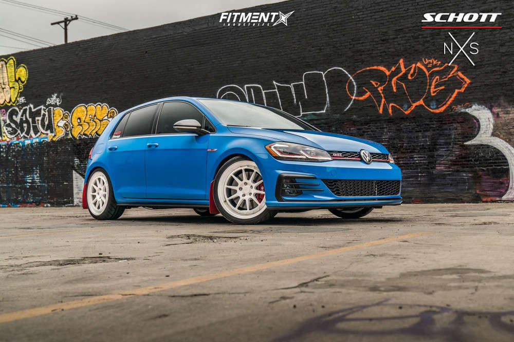 2019 Volkswagen GTI Rabbit Edition with 19x8.5 NXS NXS-10 and Hankook ...