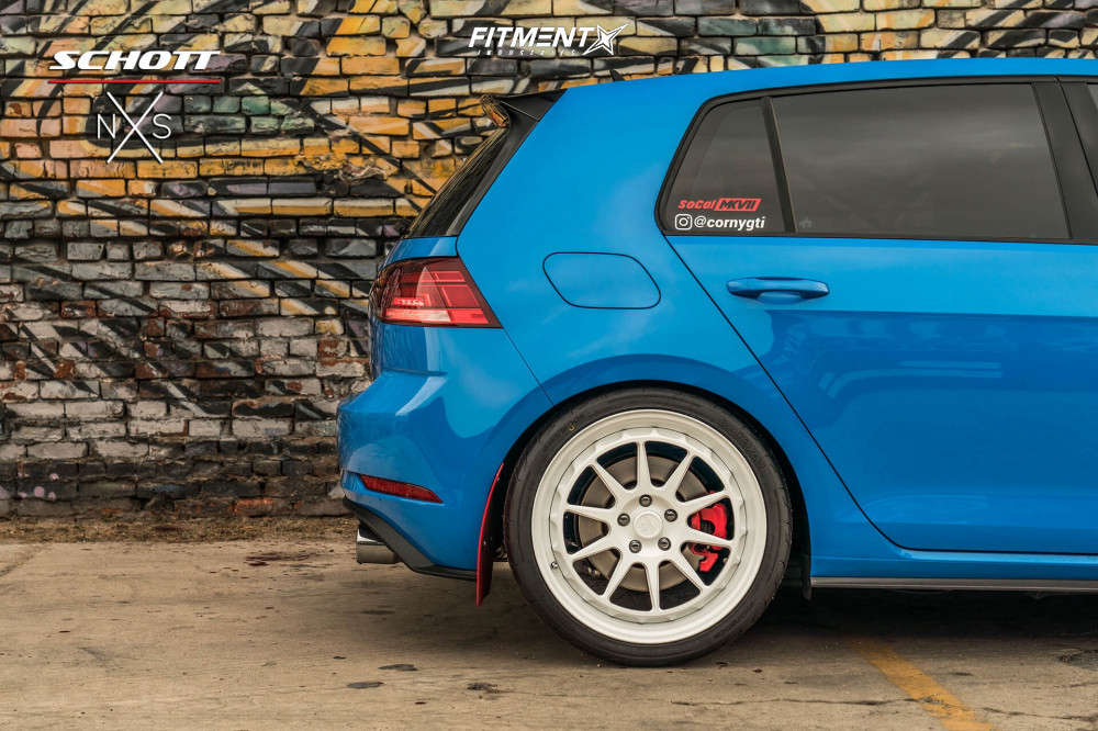 2019 Volkswagen GTI Rabbit Edition with 19x8.5 NXS NXS-10 and Hankook ...