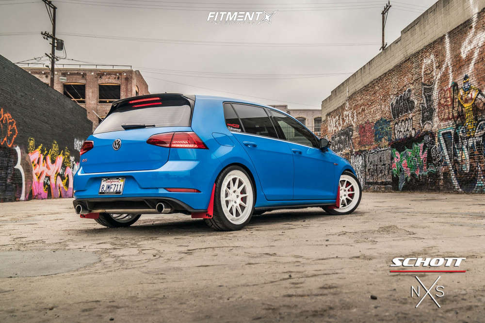 2019 Volkswagen GTI Rabbit Edition with 19x8.5 NXS NXS-10 and Hankook ...