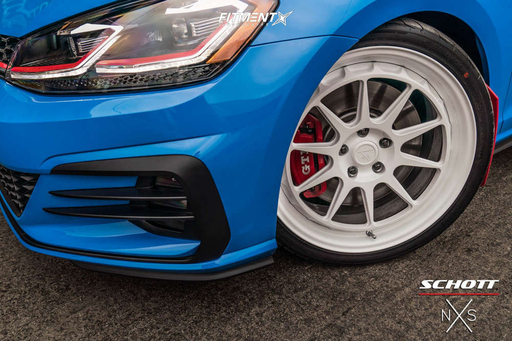 2019 Volkswagen GTI Rabbit Edition with 19x8.5 NXS NXS-10 and Hankook ...