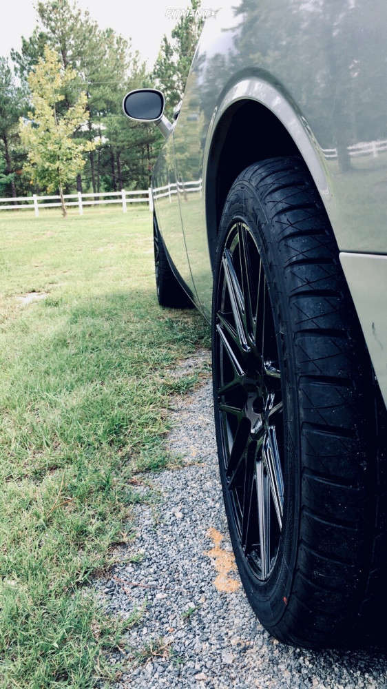 2011 Dodge Challenger SE with 20x9 Verde VFF01 and Milestar 275x40 on ...