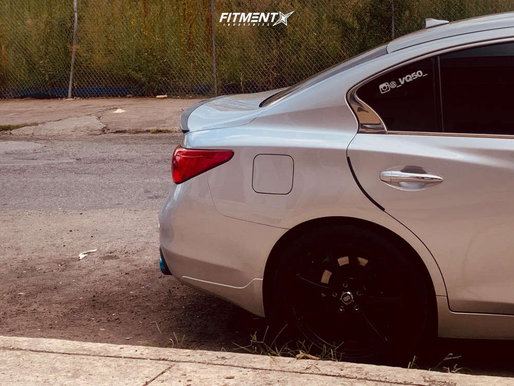 2014 INFINITI Q50 Premium with 18x7.5 Enkei Edr9 and Continental 245x40 ...