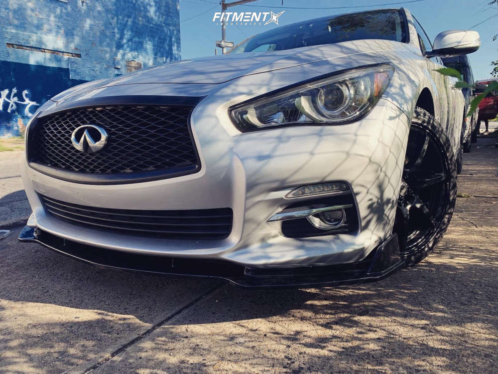 2014 INFINITI Q50 Premium with 18x7.5 Enkei Edr9 and Continental 245x40 ...