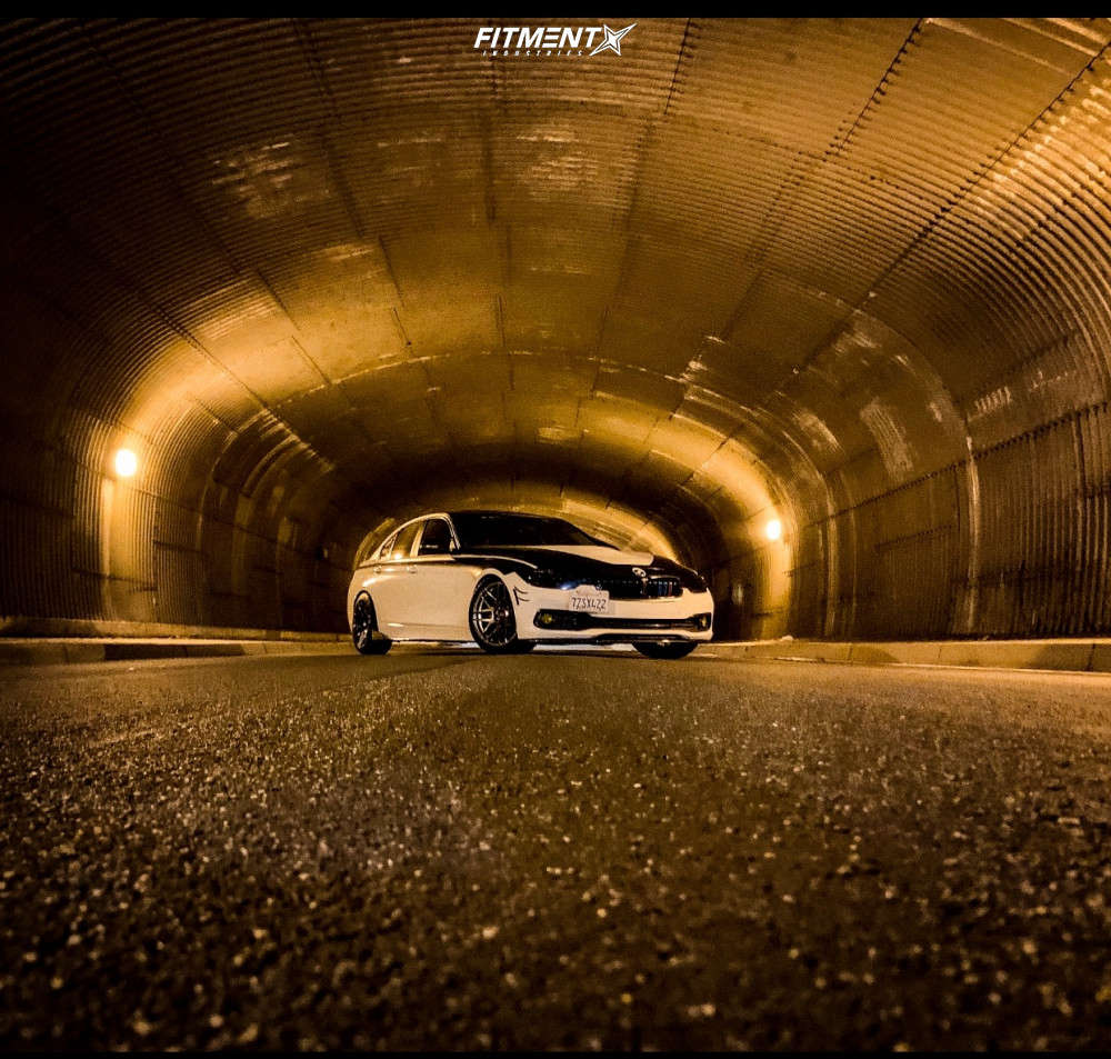 2017 BMW 320i Base with 18x8.5 ESR Rf1 and Accelera 235x40 on Coilovers ...