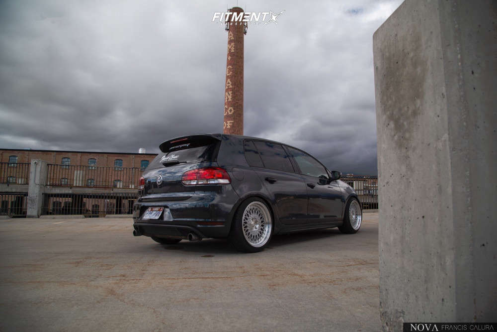 2010 Volkswagen GTI Base with 18x9 Avant Garde M220 and Goodyear 235x40 ...