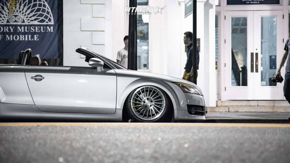 2008 Audi TT Quattro Base with 18x9.5 Rotiform Ind-t and Michelin ...