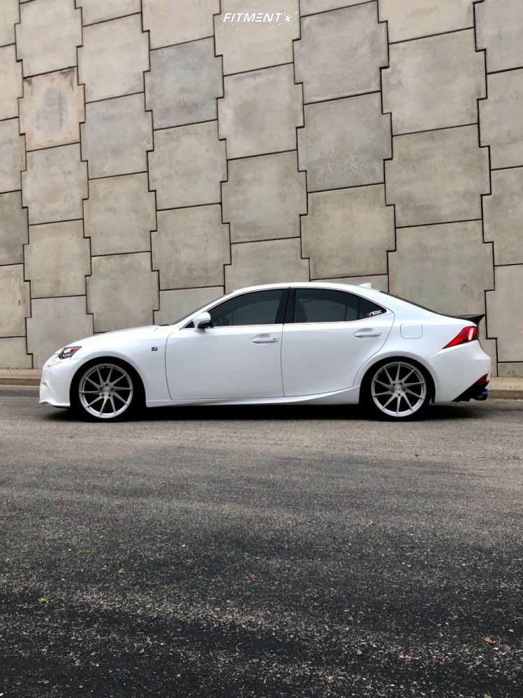 2014 Lexus IS350 F Sport with 19x8.5 Avant Garde M621 and Firestone ...