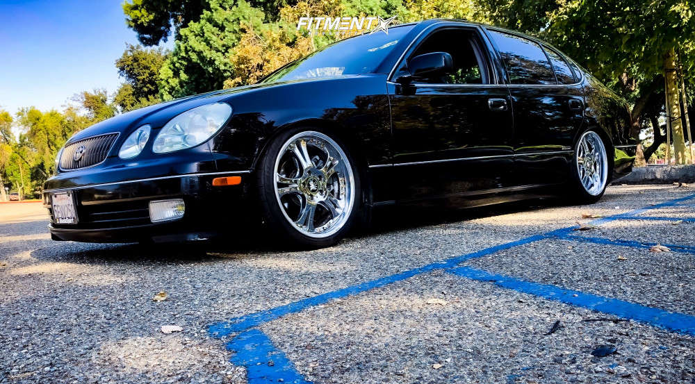 2001 Lexus GS300 Base with 18x9 Weds Cerberus and Dunlop 215x40 on ...