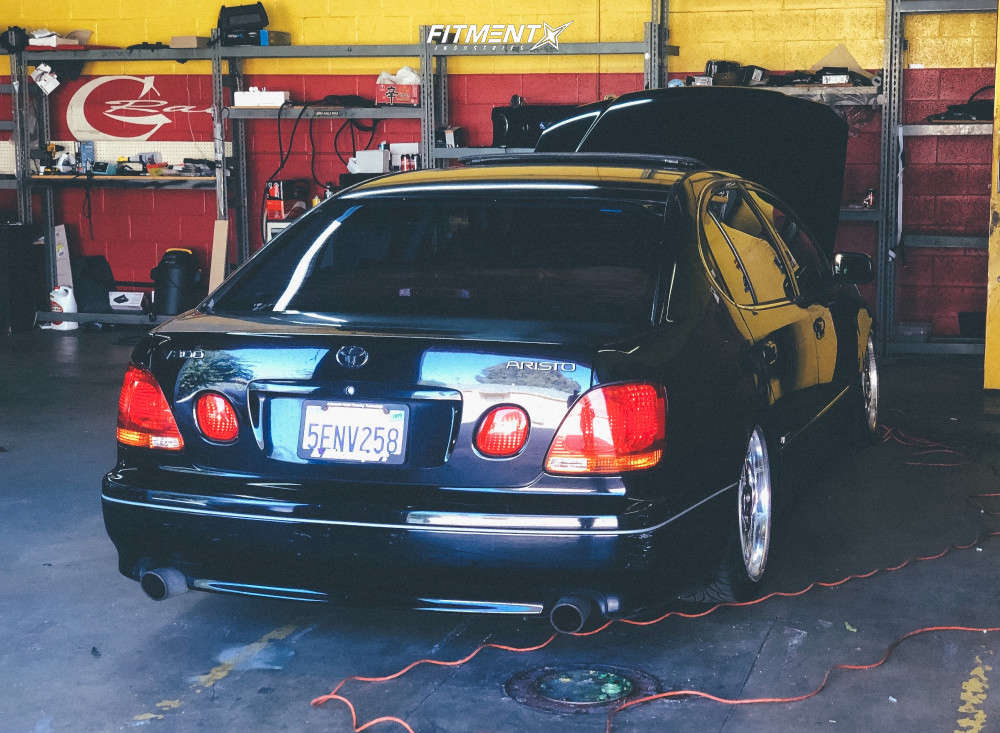 2001 Lexus GS300 Base with 18x9 Weds Cerberus and Dunlop 215x40 on ...