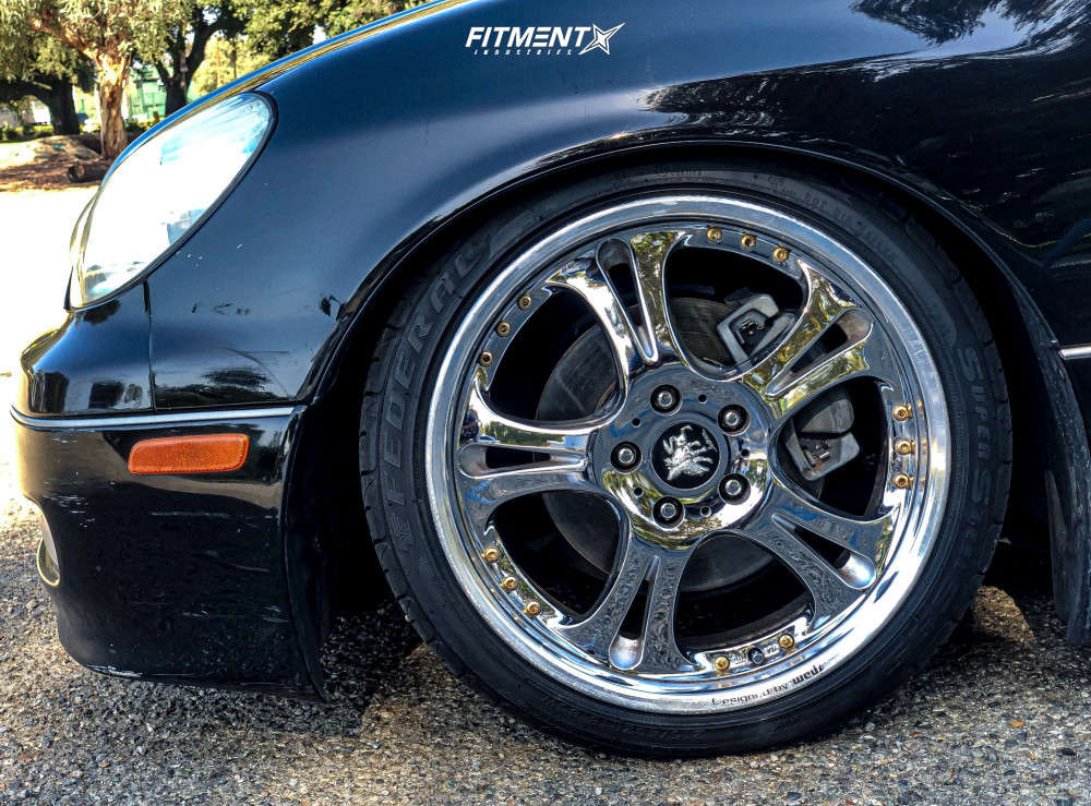 2001 Lexus GS300 Base with 18x9 Weds Cerberus and Dunlop 215x40 on ...