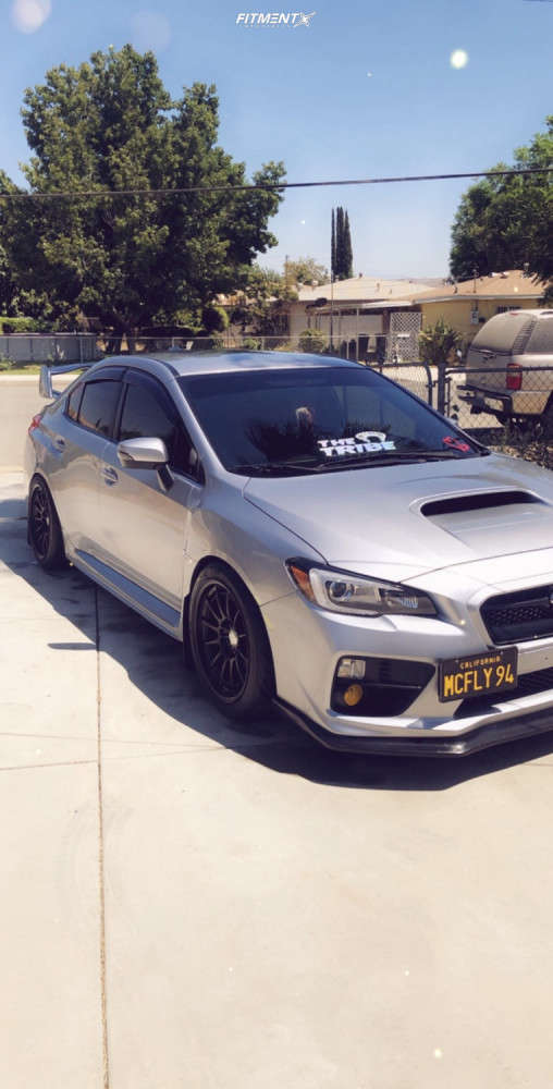 2017 Subaru WRX STI Base with 18x9.5 Enkei NT03M and Federal 245x40 on ...