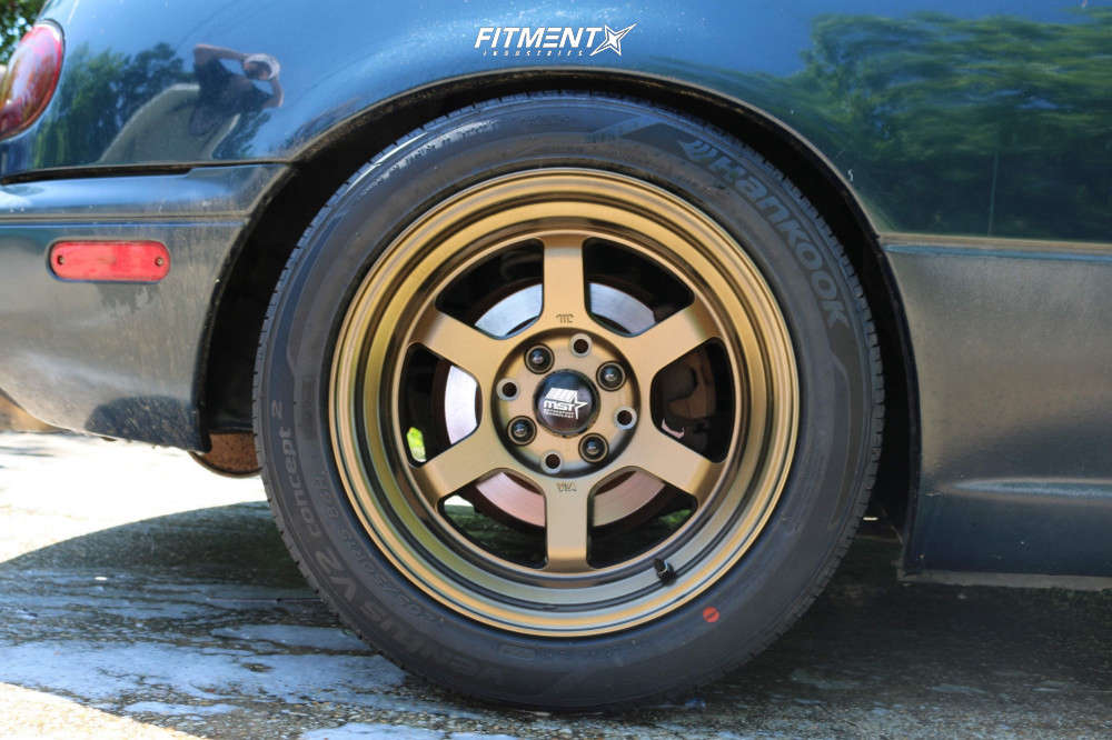 1995 Mazda MX-5 Miata Base with 15x8 MST Time Attack and Hankook 205x50 ...