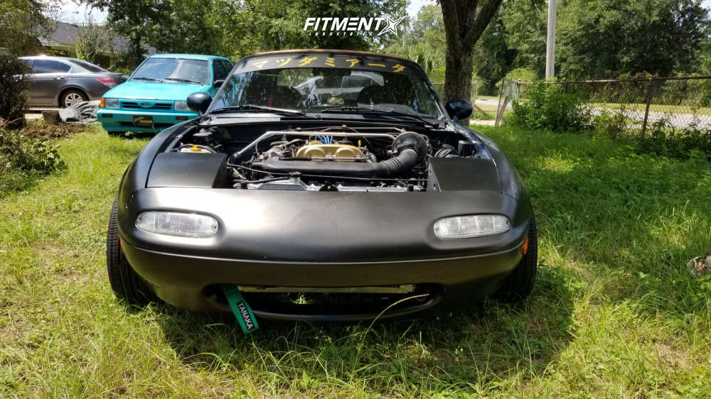 1995 Mazda MX-5 Miata Base with 15x8 MST Time Attack and Hankook 205x50 ...