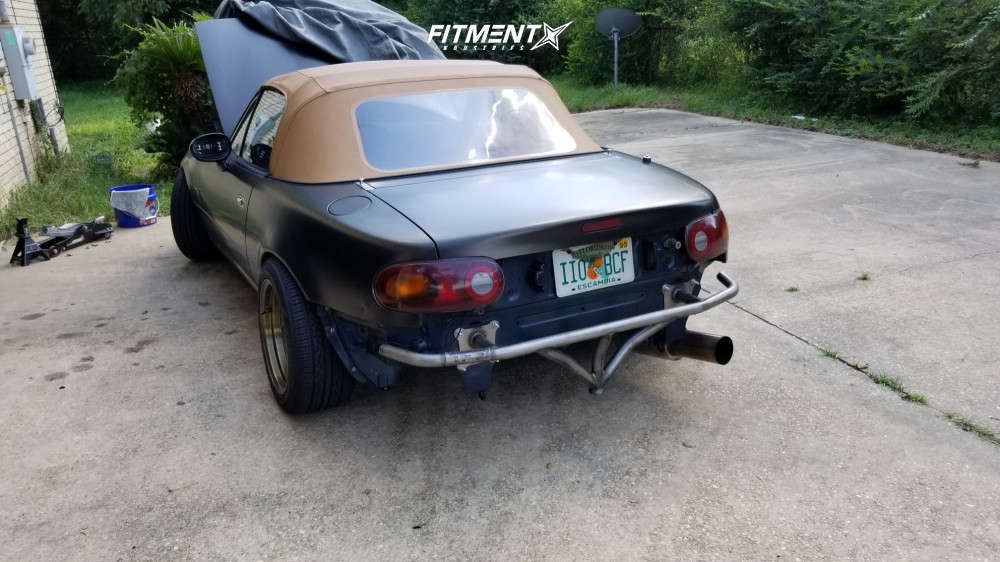 1995 Mazda MX-5 Miata Base with 15x8 MST Time Attack and Hankook 205x50 ...