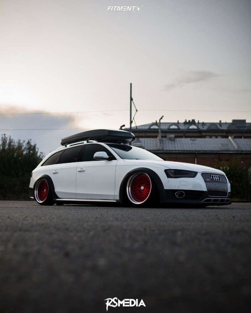 2013 Audi A4 Allroad Base with 19x11 Work Gran Seeker Ccx and Nankang ...