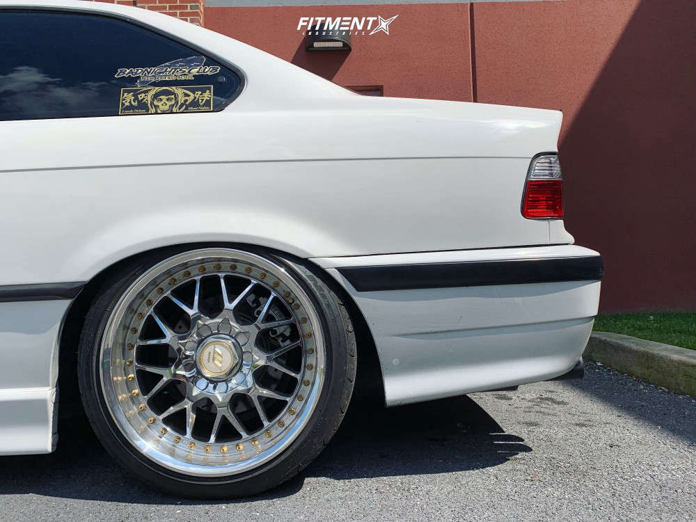1993 BMW 325is Base with 17x8 Work VS X9 and Nitto 205x40 on Coilovers ...