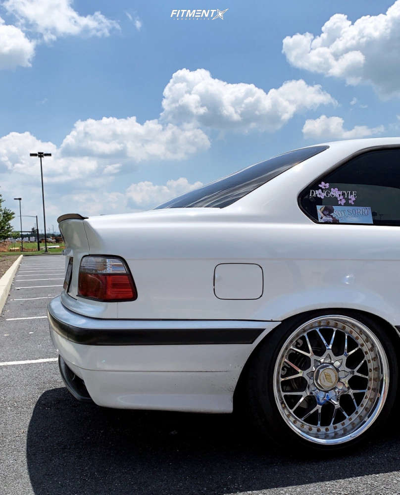 1993 BMW 325is Base with 17x8 Work VS X9 and Nitto 205x40 on Coilovers ...