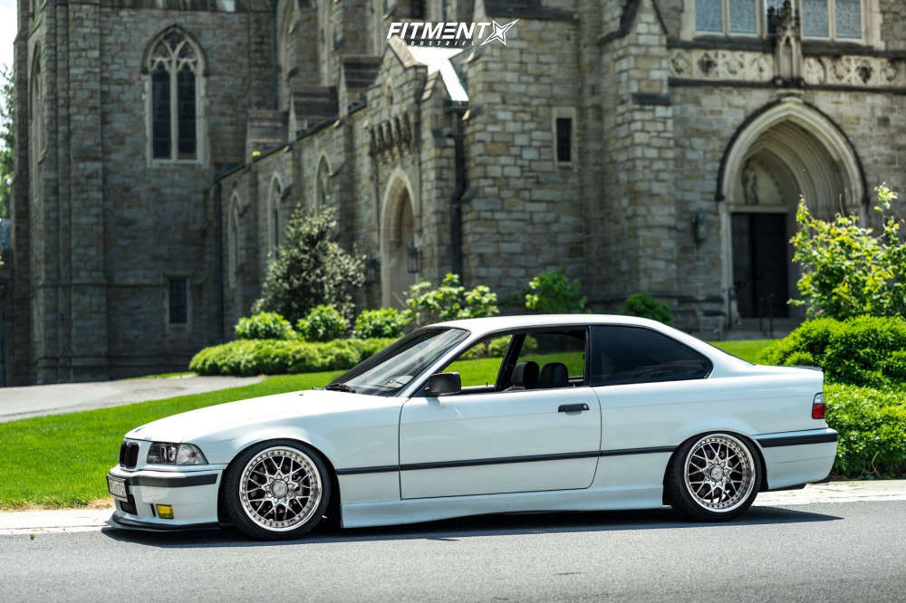 1993 BMW 325is Base with 17x8 Work VS X9 and Nitto 205x40 on Coilovers ...
