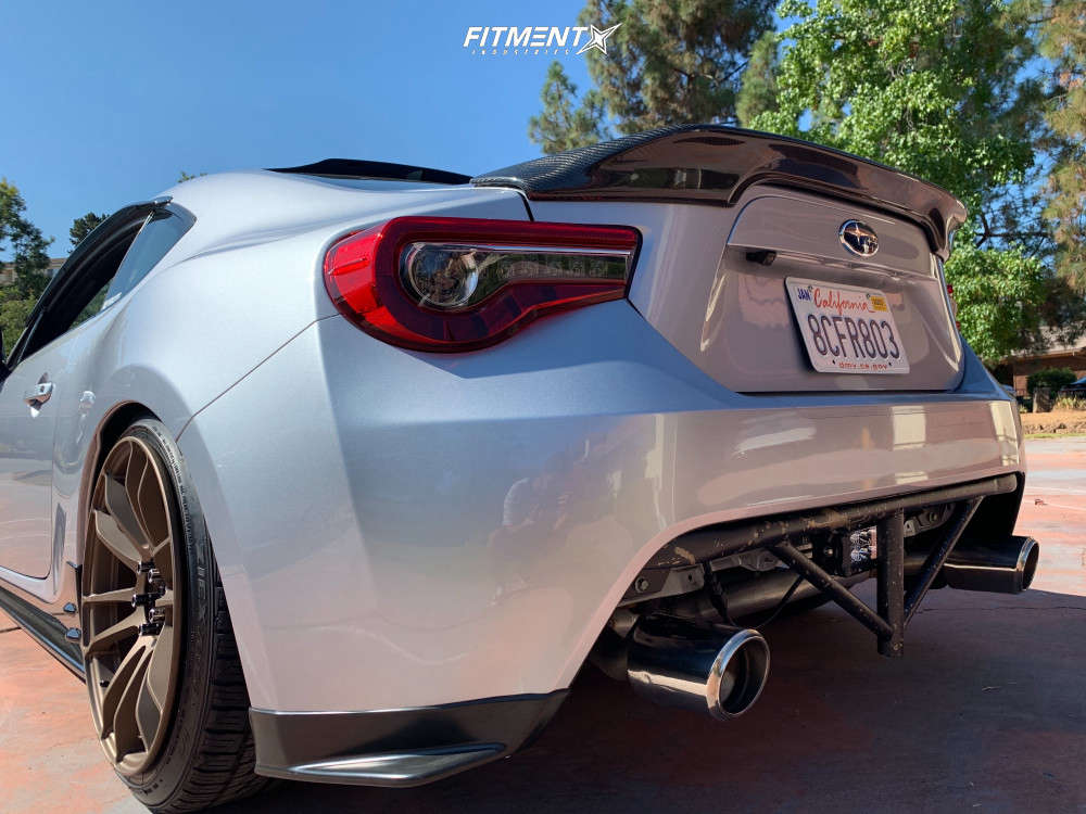 2017 Subaru BRZ Base with 18x9.5 Rays Engineering 57xtreme and Zenna ...