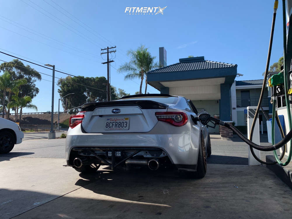 2017 Subaru BRZ Base with 18x9.5 Rays Engineering 57xtreme and Zenna ...