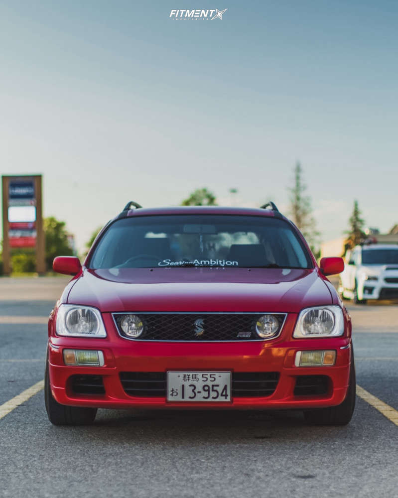 1999 Nissan Stagea Base with 18x10 Cosmis Racing Xt-005r and Zestino ...
