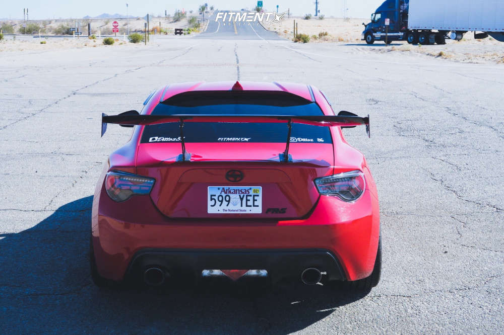 2013 Scion FR-S Base with 18x8.5 Aodhan Ah08 and Nitto 235x40 on ...