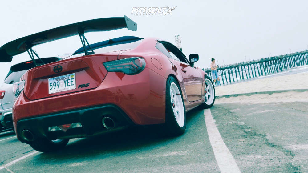2013 Scion FR-S Base with 18x8.5 Aodhan Ah08 and Nitto 235x40 on ...