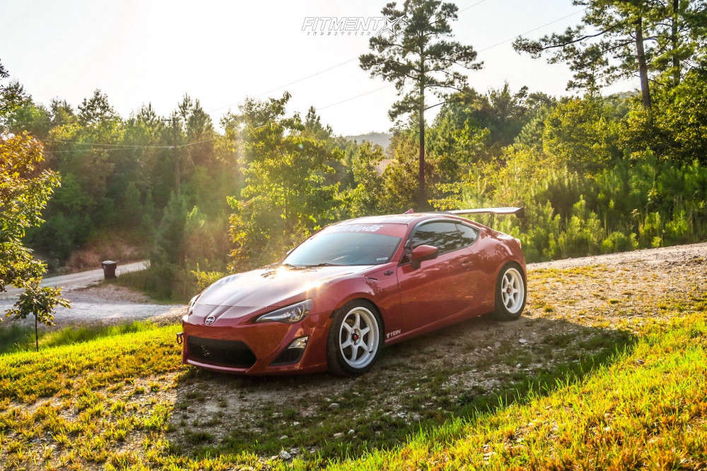 2013 Scion FR-S Base with 18x8.5 Aodhan Ah08 and Nitto 235x40 on ...