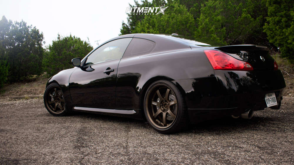 2008 INFINITI G37 Sport with 19x9 Gram Lights 57S Pro and Linglong ...