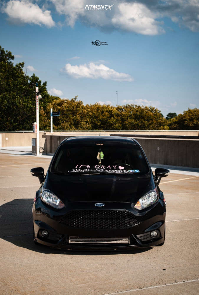 2016 Ford Fiesta ST with 17x8 Konig Lockout and Achilles 205x40 on ...