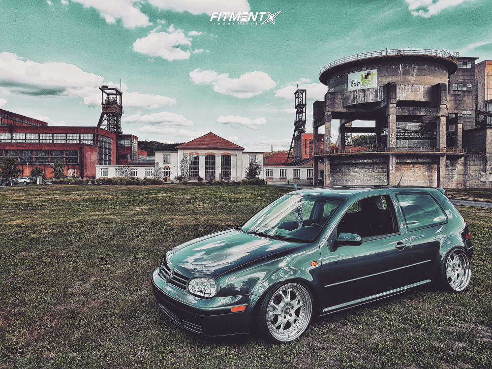 2000 Volkswagen Golf GL with 18x9 RH ZW3 and Nankang 215x35 on ...