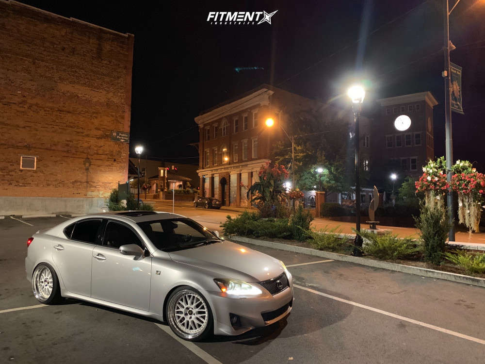 2012 Lexus IS350 Base with 19x9.5 Work VS XX and Hankook 225x35 on ...
