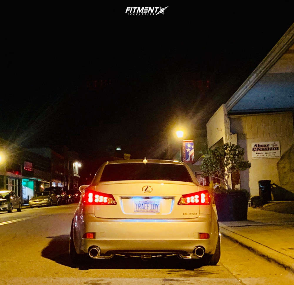 2012 Lexus IS350 Base with 19x9.5 Work VS XX and Hankook 225x35 on ...