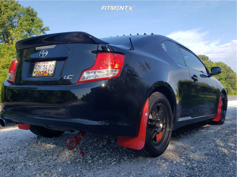 2012 Scion TC Base with 18x8 Klutch Ml1 and Ironman 235x40 on Stock ...