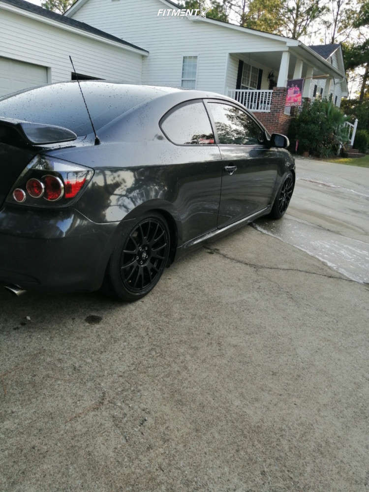 2005 Scion TC 2dr Hatchback (2.4L 4cyl 5M) with 17x8 Motegi Mr118 and ...