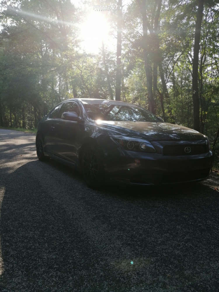 2005 Scion TC 2dr Hatchback (2.4L 4cyl 5M) with 17x8 Motegi Mr118 and ...