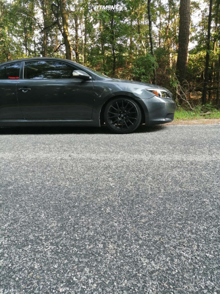 2005 Scion TC 2dr Hatchback (2.4L 4cyl 5M) with 17x8 Motegi Mr118 and ...