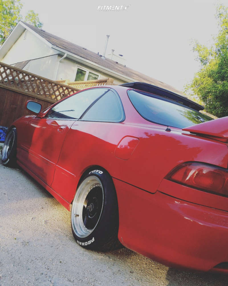 2000 Acura Integra GS-R with 15x8.5 Drag DR57 and Toyo Tires 195x45 on ...