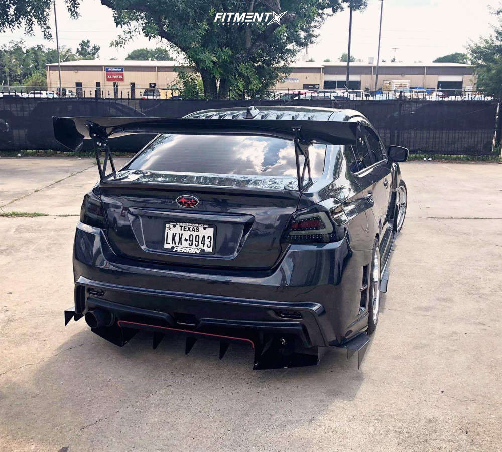 2018 Subaru WRX Base with 18x10 Avant Garde F120 and Michelin 265x35 on ...
