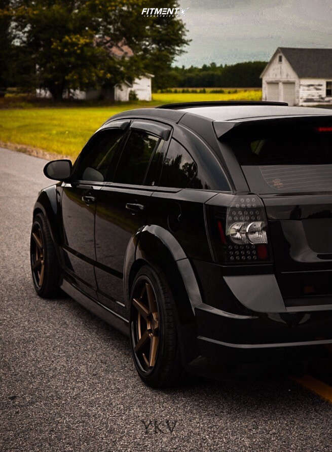 2008 Dodge Caliber SRT-4 with 19x9.5 Ferrada FR3 and Hankook 255x40 on ...