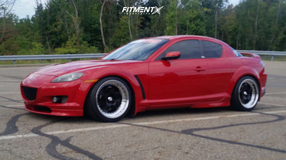 2004 Mazda RX-8 Base with 18x9 Konig Ssm and Federal 225x40 on ...